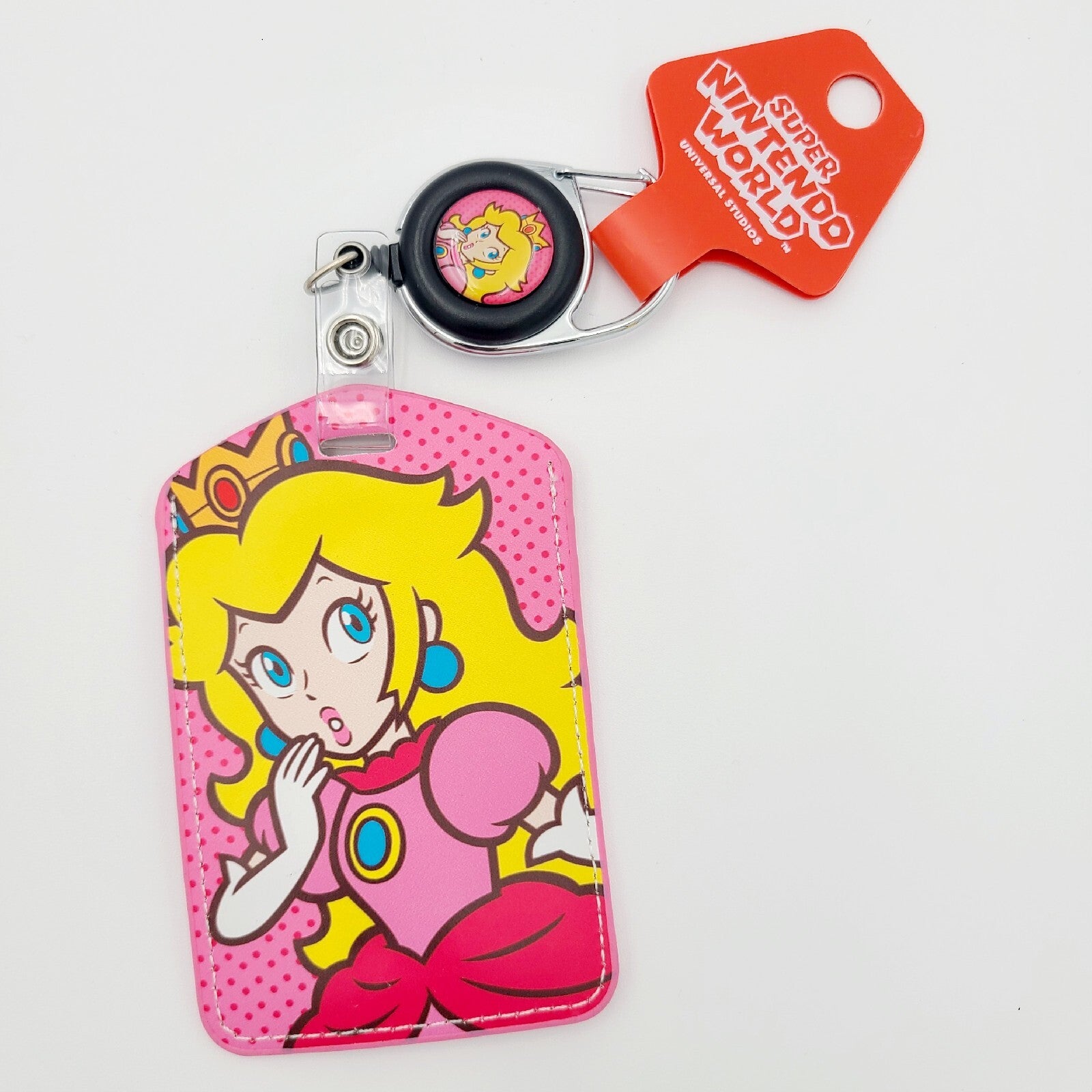 *Princess Peach ID Badge* Universal Studios EPIC Universe Super Ninten ...